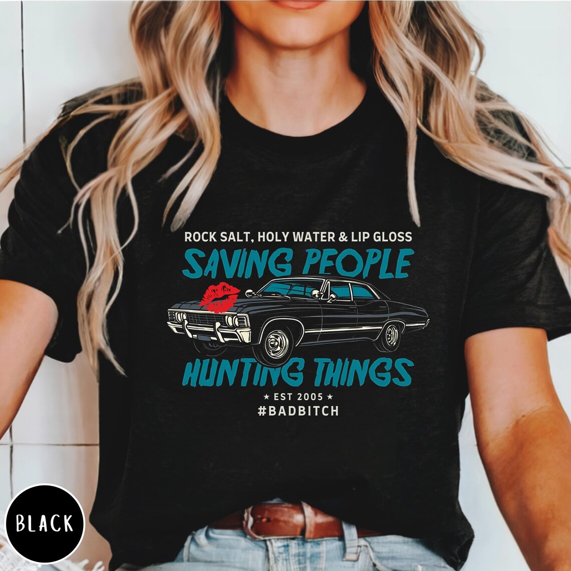 Cute Women's Dean Supernatural Shirt, Supernatural Women's Tshirt ...