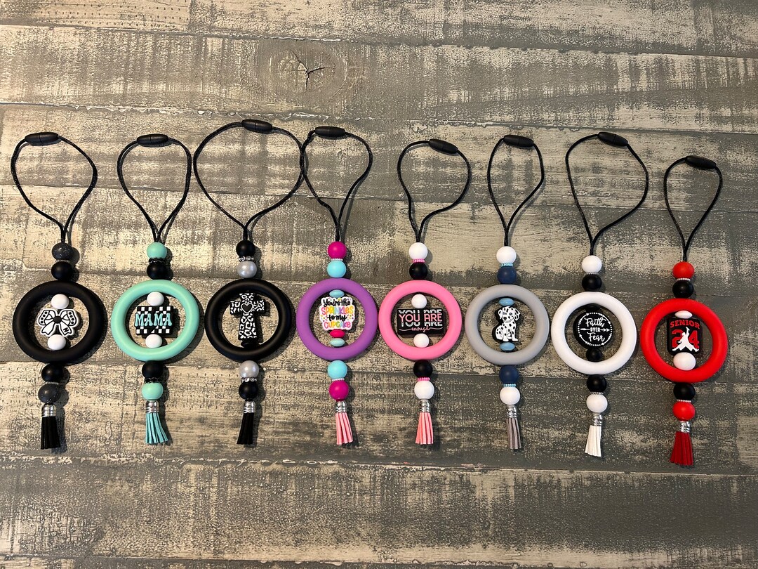 Beaded Car Charm - Etsy