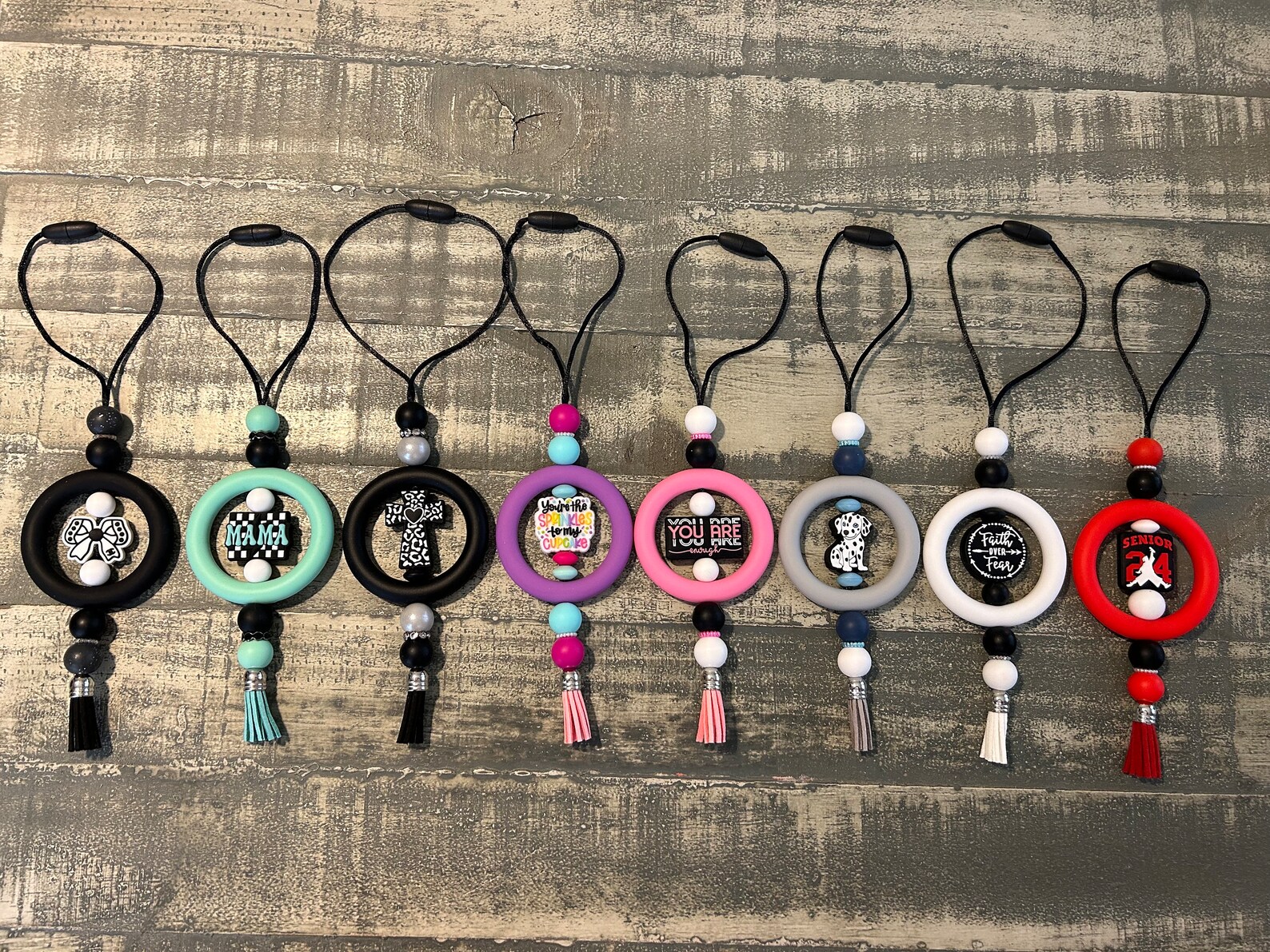 Beaded Car Charm - Etsy