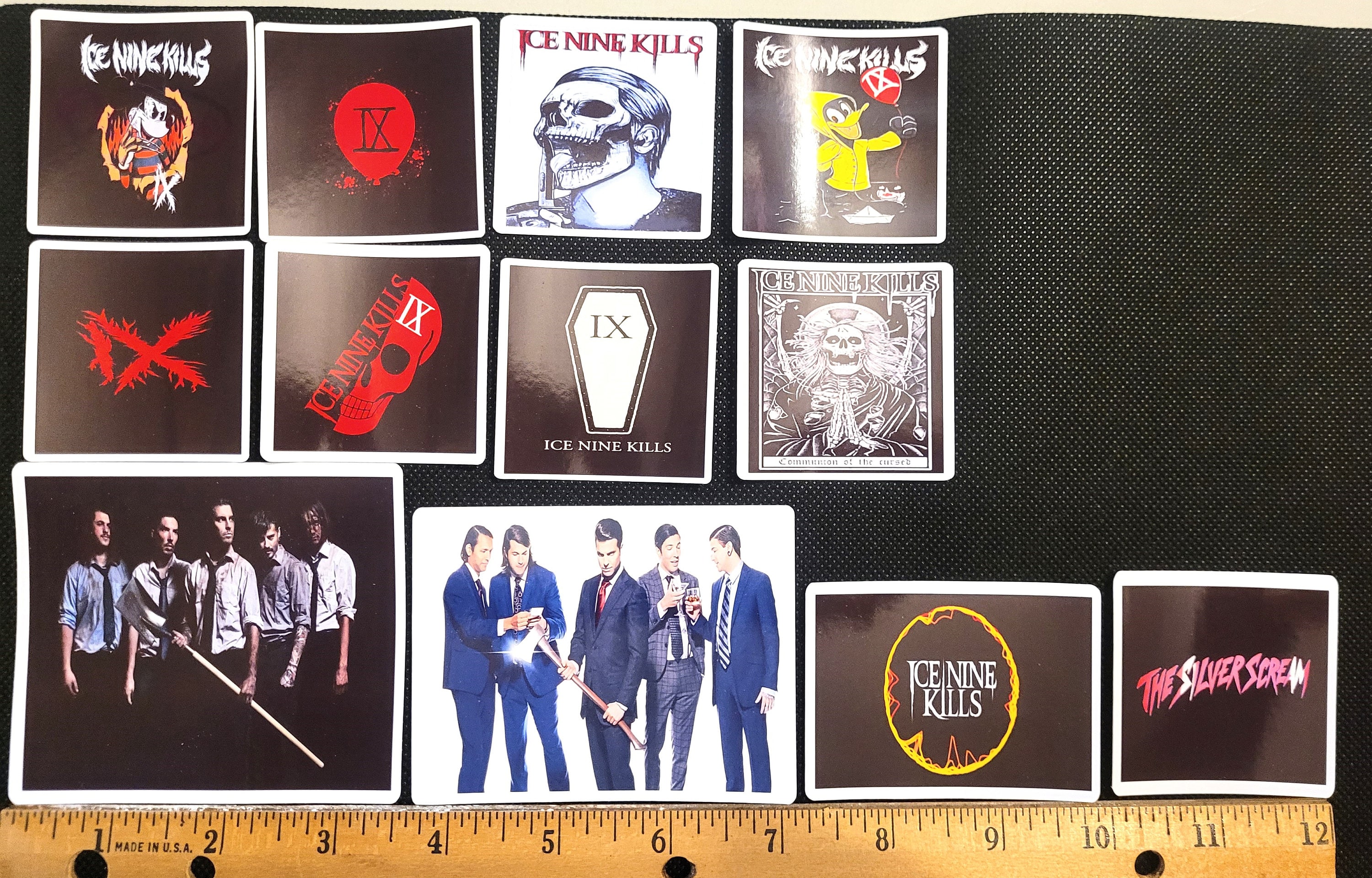 Ice Nine Kills Stickers Set 12 Stickers Spencer Charnas - Etsy