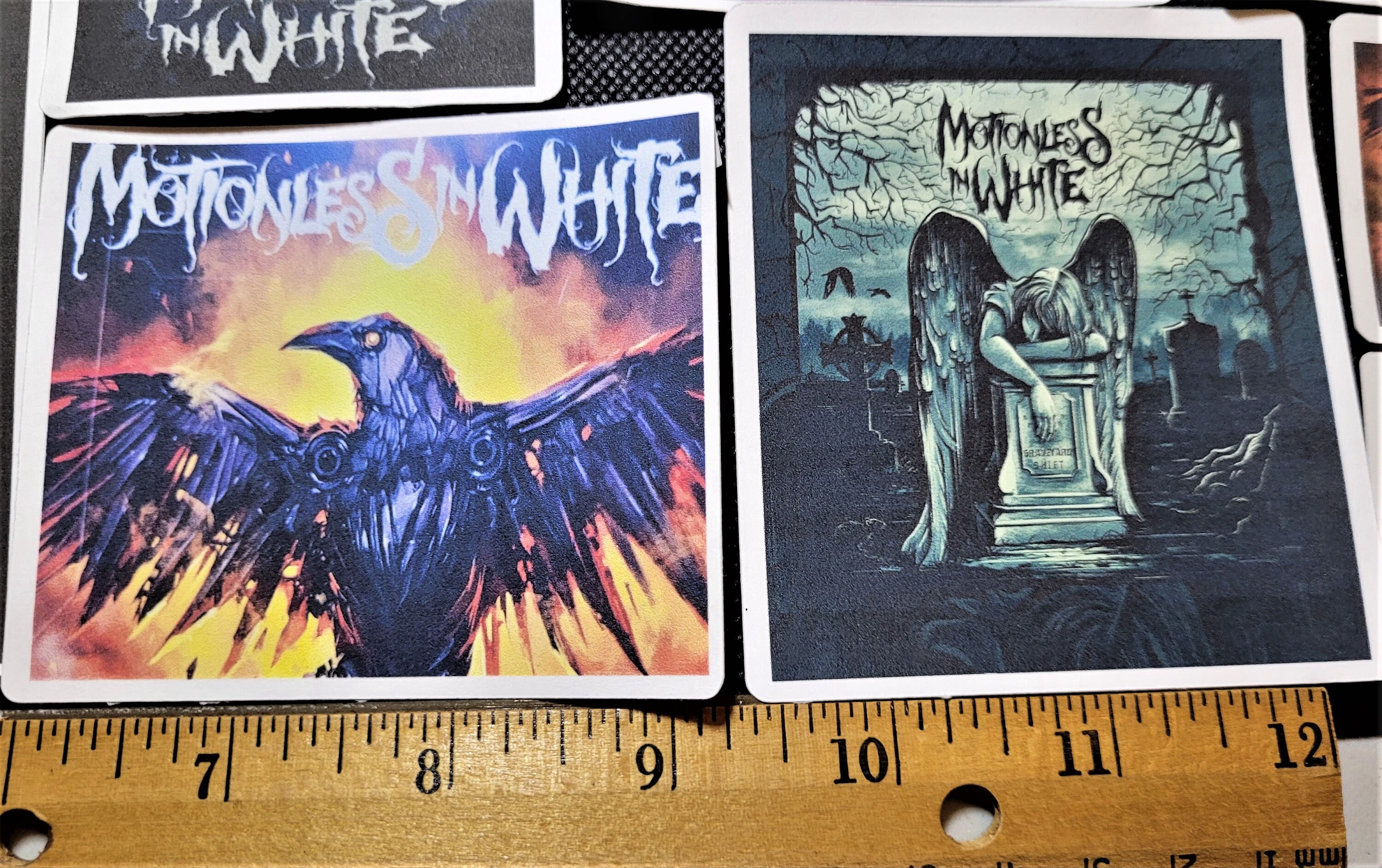 Motionless in White Stickers Set 13 Stickers, Band Stickers, Metal ...