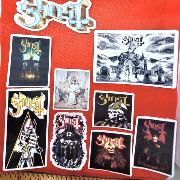 The Band Ghost Stickers - Etsy