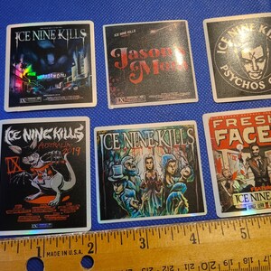 Ice Nine Kills Stickers Set 10 Stickers, Spencer Charnas Stickers, INK ...