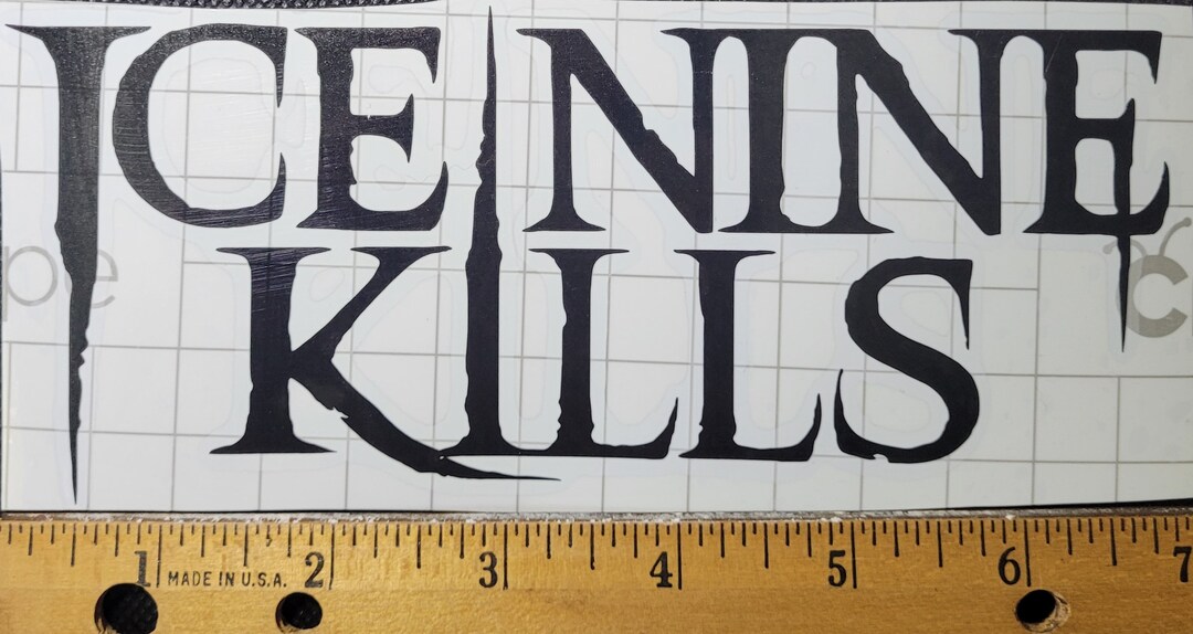 Ice Nine Kills Vinyl Decal for Car-available in Black or White - Etsy