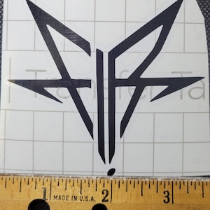 Falling in Reverse Vinyl Decal for Car, Laptop, Mirror- Black or White ...