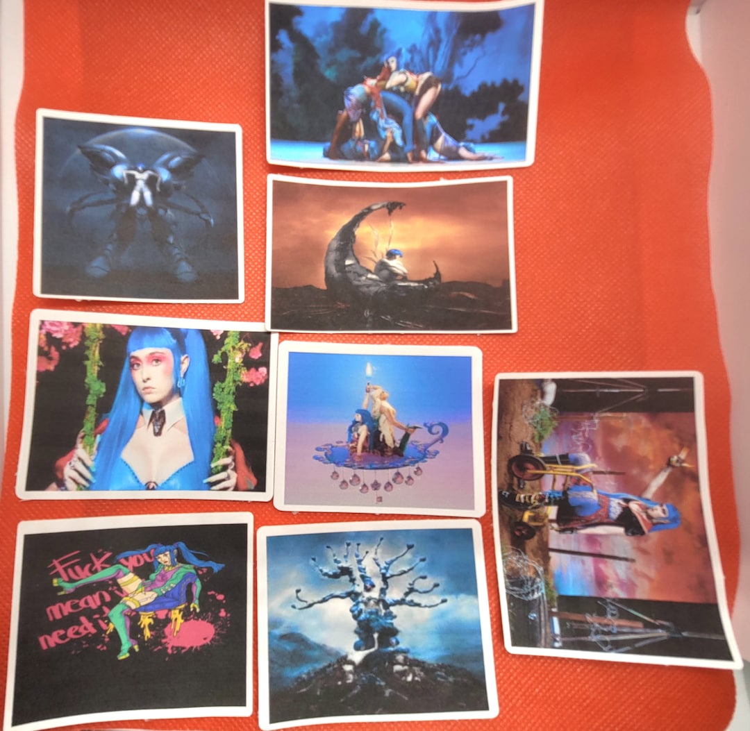 Ashnikko Stickers Set - 8 Stickers, Band Stickers, Metal Stickers ...