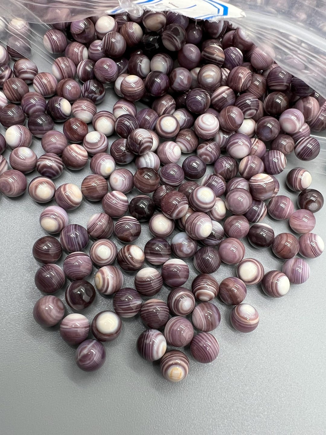 Wampum Shell Round Bead 6mm ( No Hole ) - Etsy