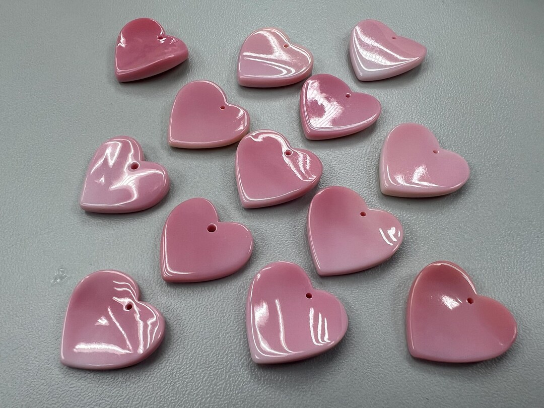 Extremely High Quality 20mm Queen Conch Shell Heart Shape With Top ...