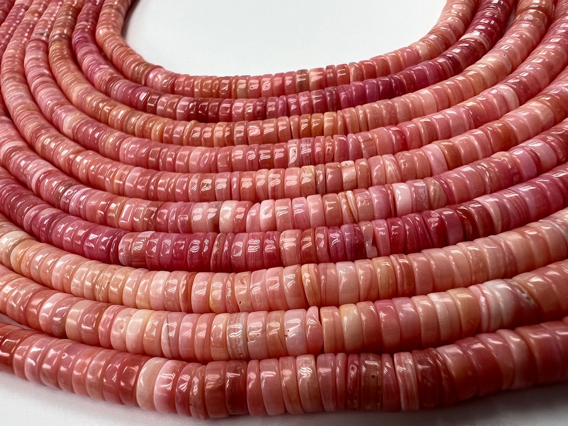 6mm Queen Conch Shell Heishi 16inch - Etsy