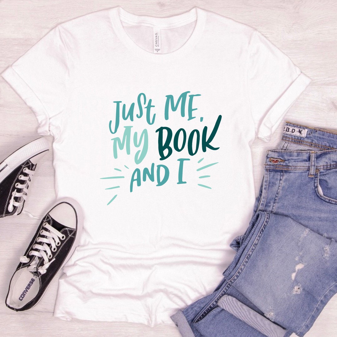 Me My Book and I SVG Book Svg Design Book Clipart Svg I Book Lover SVG ...