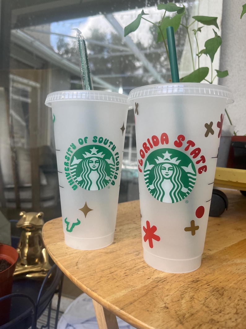 Starbucks College Cup | Any College | Customizable - Etsy