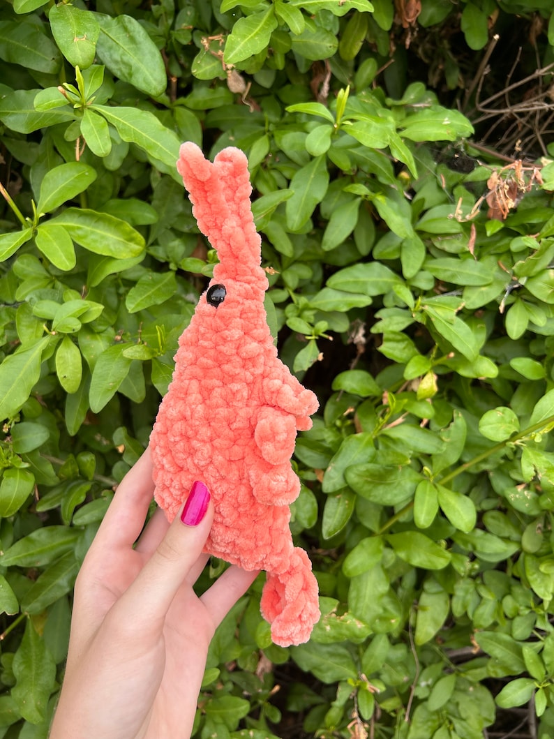 Crochet Shrimp Plush - Etsy
