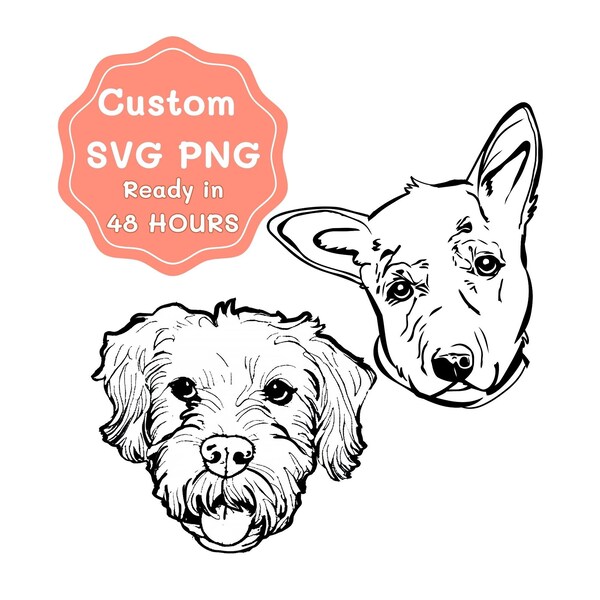 Dog Outline - Etsy