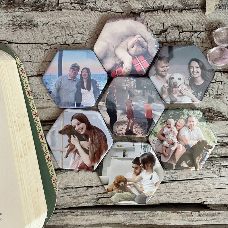 7 Custom Photo Magnets, Magnet Photo, Personalized Magnet, Fridge ...