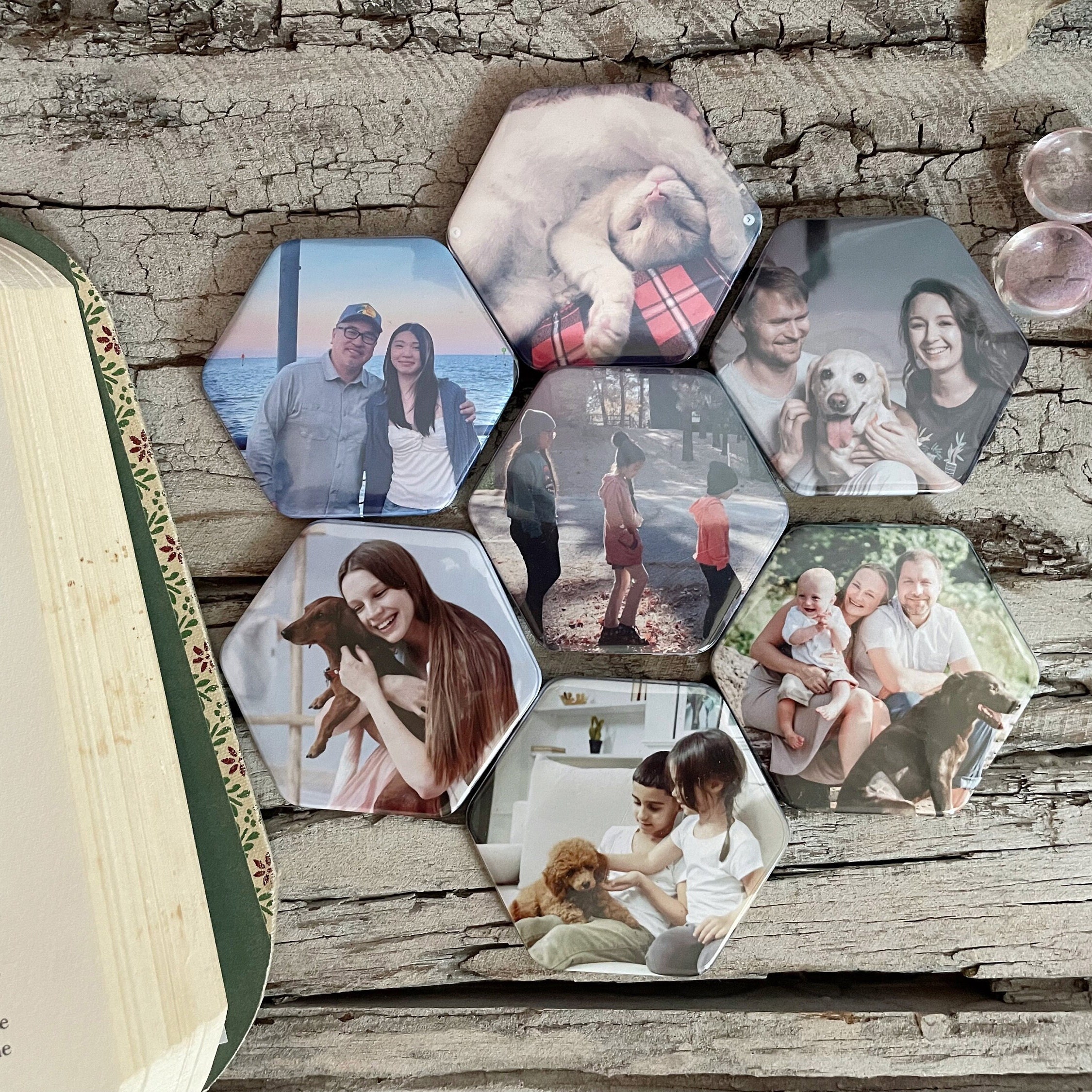 7 Custom Photo Magnets, Magnet Photo, Personalized Magnet, Fridge ...