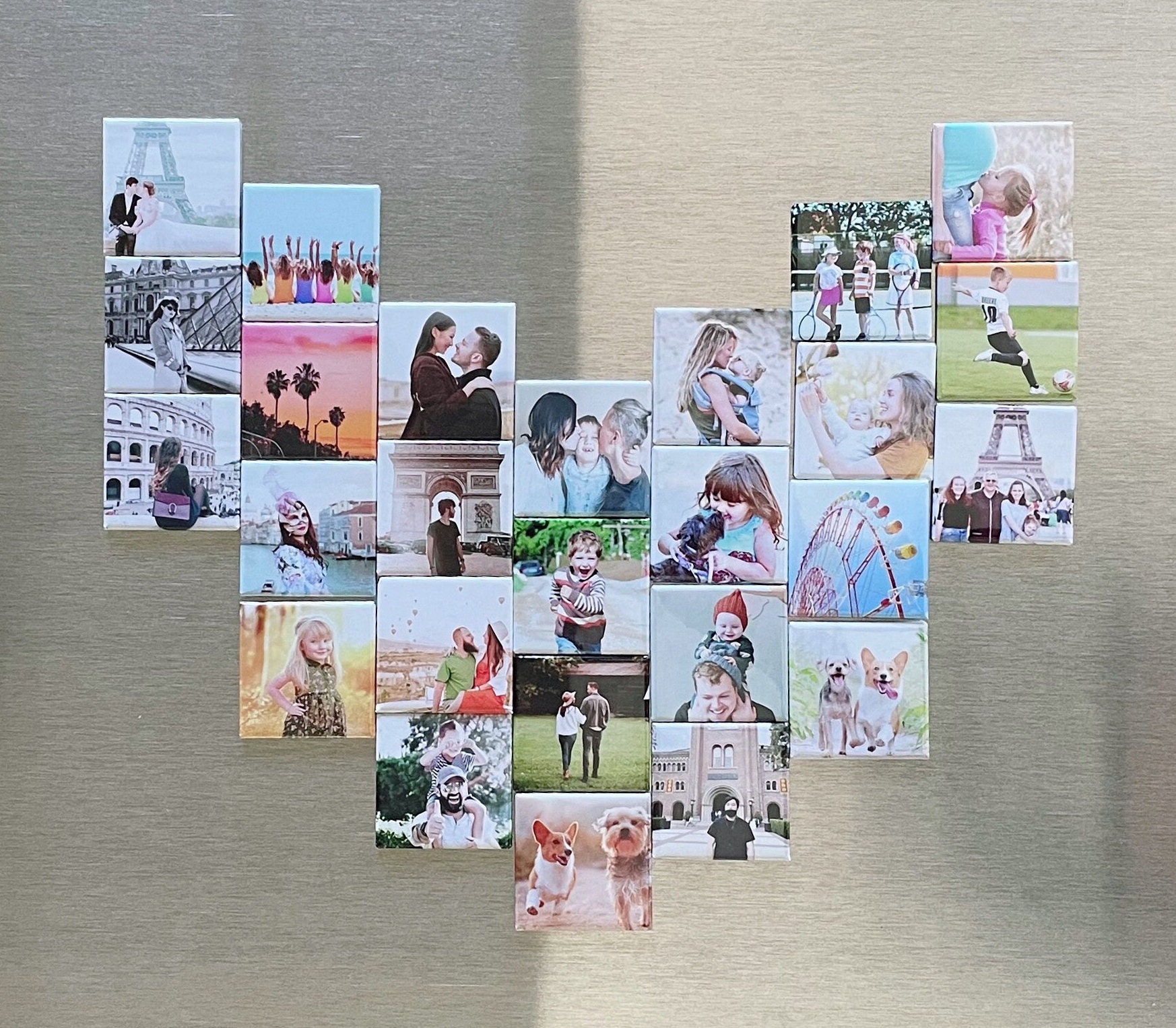 Custom Photo Magnets 9 Personalized Magnets Custom Fridge Magnets ...