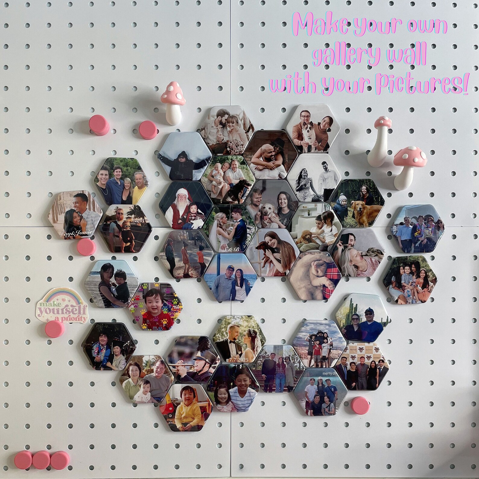 7 Custom Photo Magnets, Magnet Photo, Personalized Magnet, Fridge ...