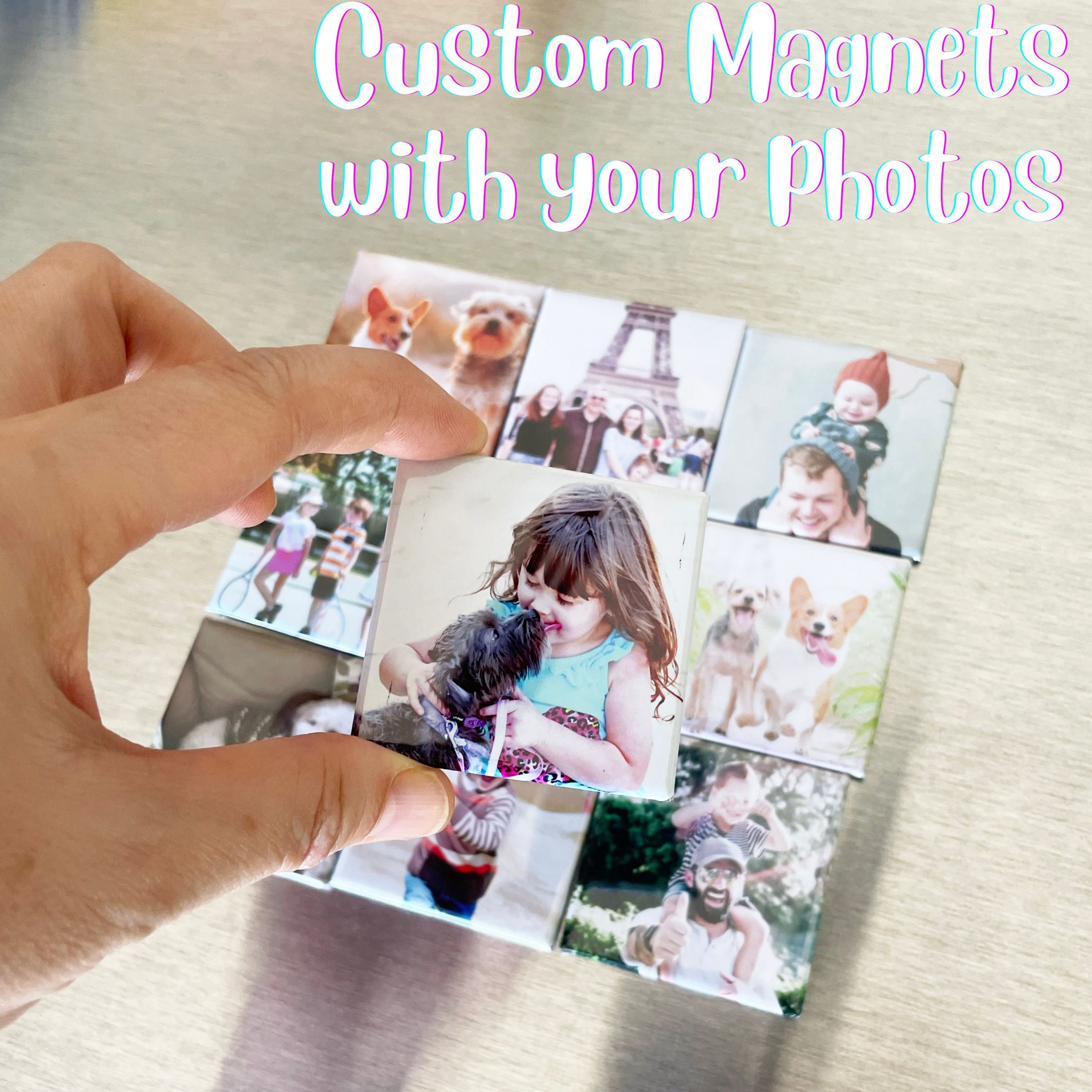 Custom Photo Magnets 9 Personalized Magnets Custom Fridge Magnets ...