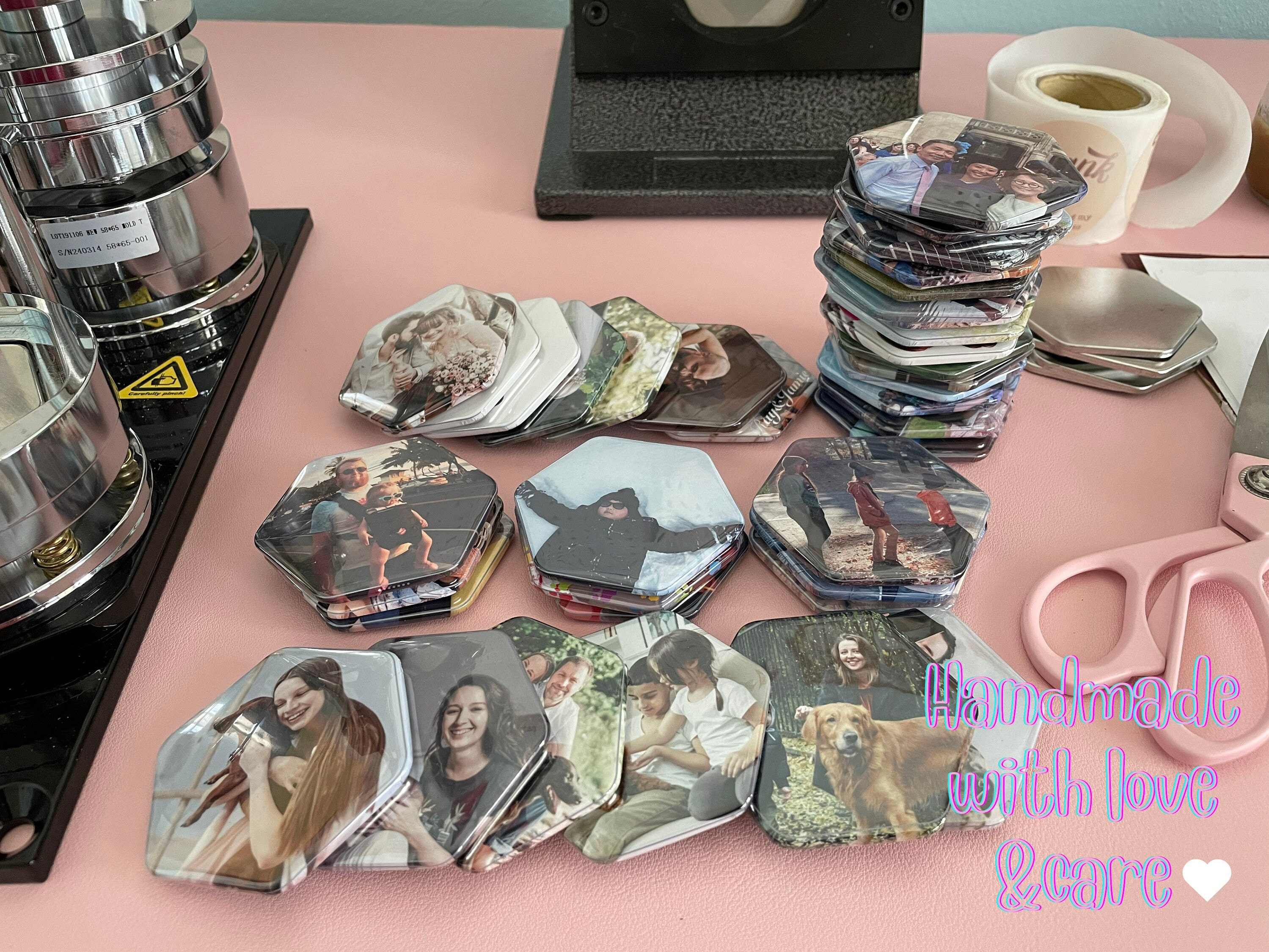 7 Custom Photo Magnets, Magnet Photo, Personalized Magnet, Fridge ...