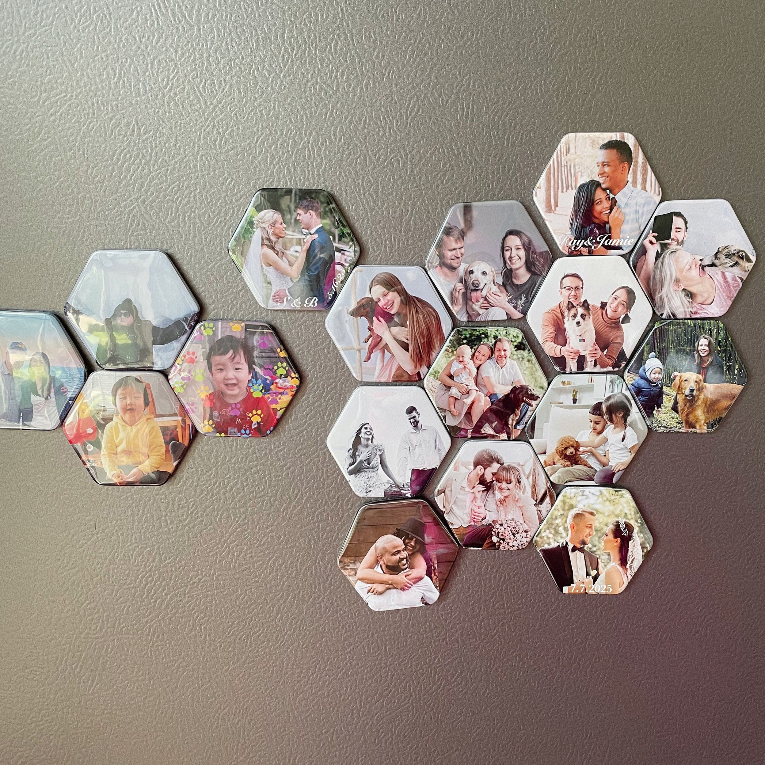 7 Custom Photo Magnets, Magnet Photo, Personalized Magnet, Fridge ...