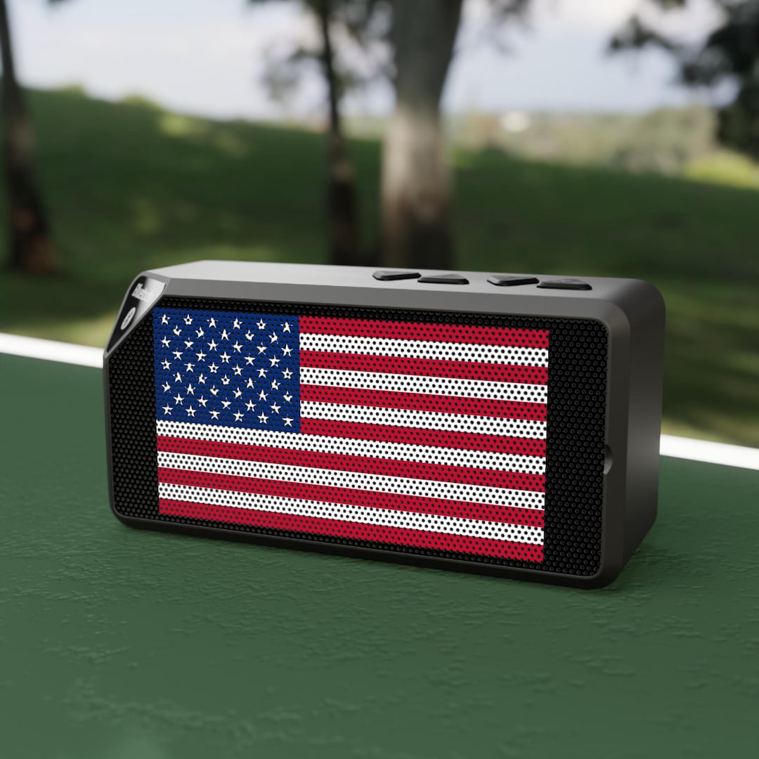 Jabba Bluetooth Speaker | Wireless Speaker With American Flag Design ...