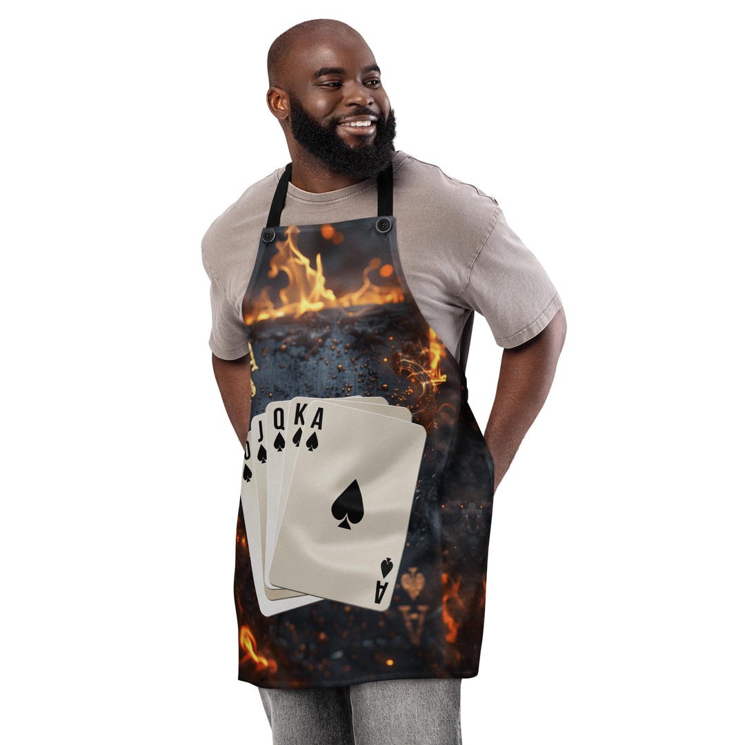 Flaming Ace Apron - Etsy