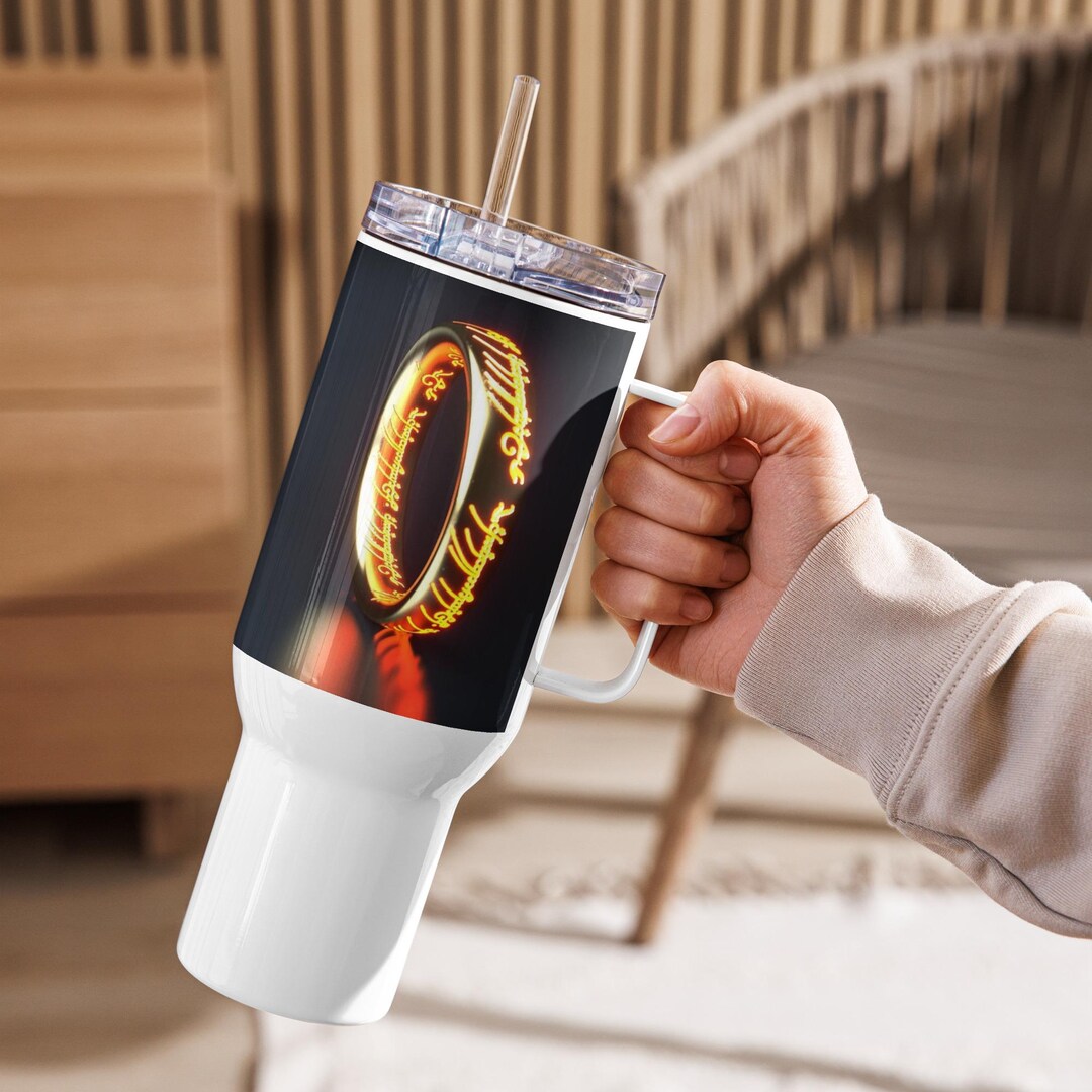 The Ring Travel Mug With a Handle - Etsy