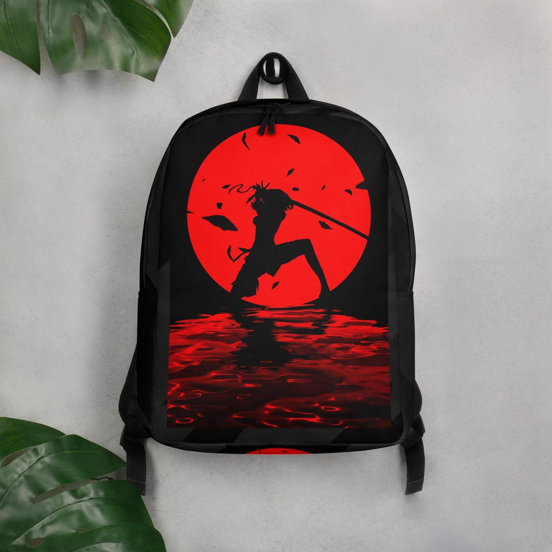 Silent Samurai Backpack: Water-resistant Polyester Laptop Bag - Etsy