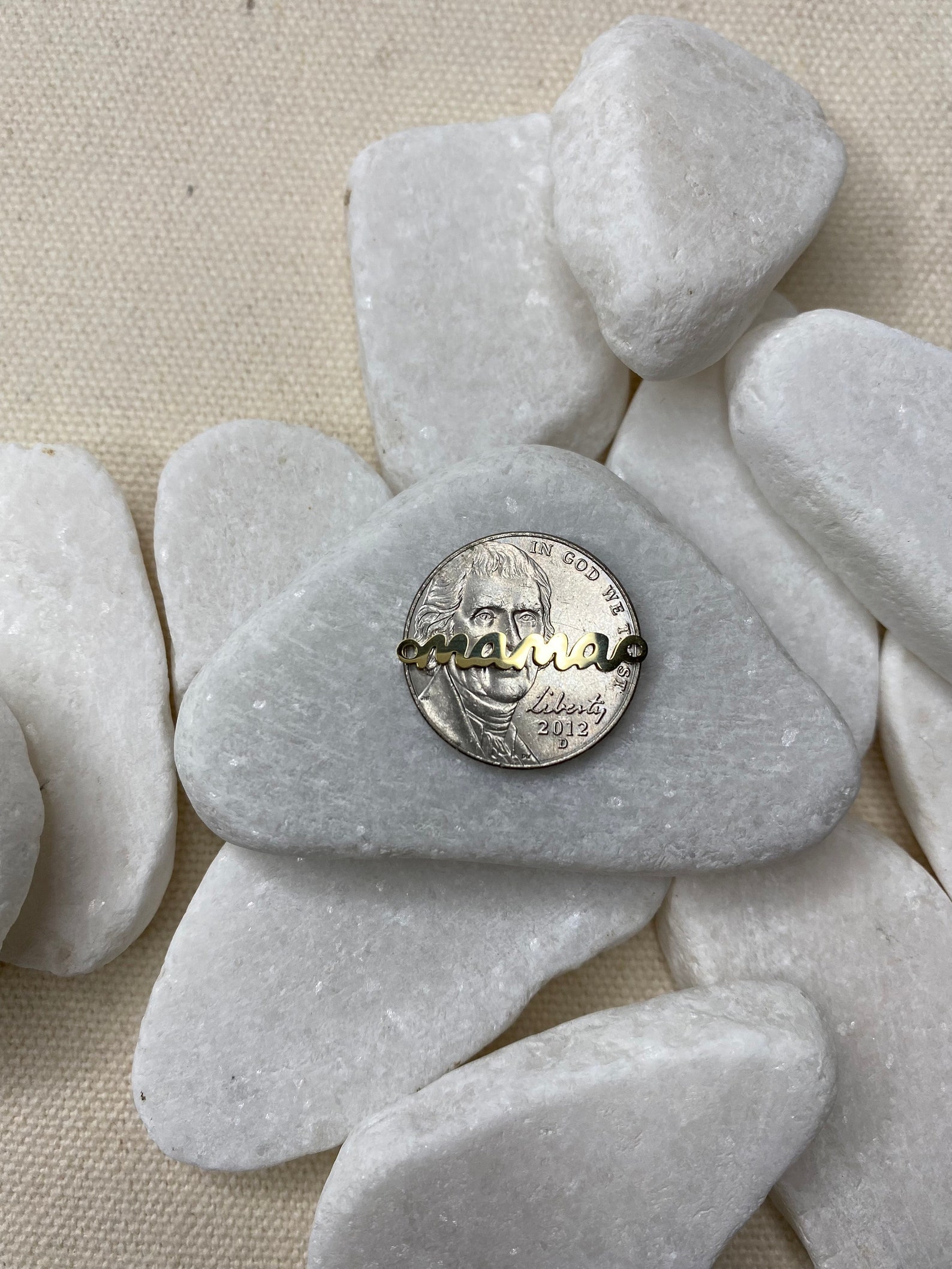 Permanent Jewelry Connector Charm Mama Charm Sentimental Charm ...