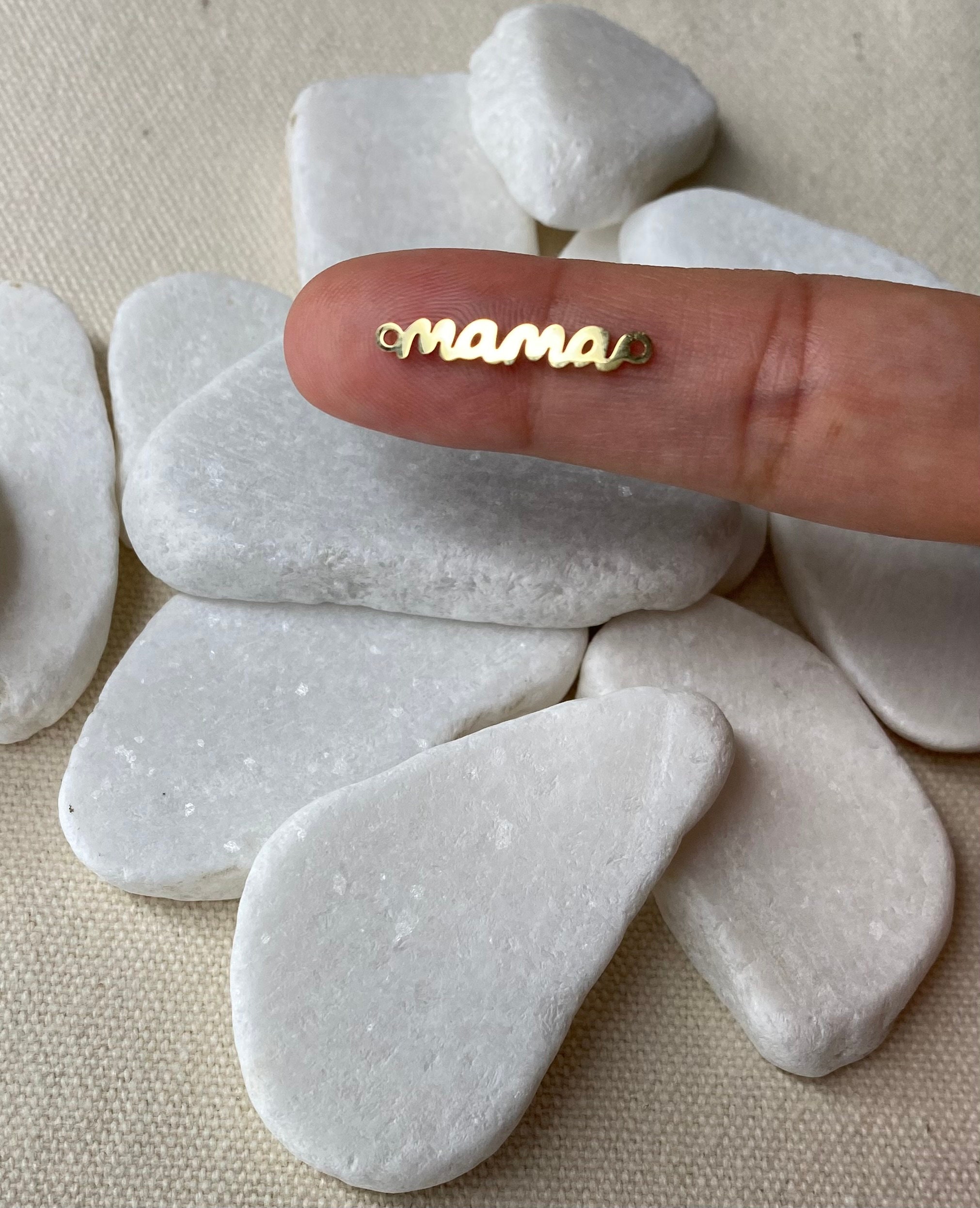 Permanent Jewelry Connector Charm Mama Charm Sentimental Charm ...