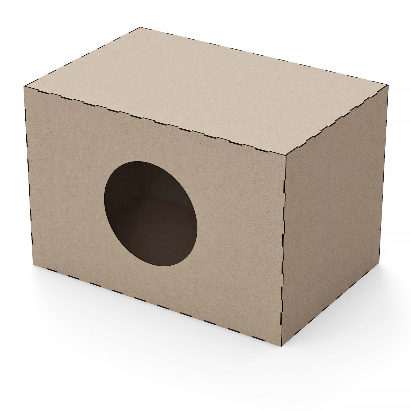 Cat House Laser Cut ,simple Box , Laser Cut SVG , Instant Download ...