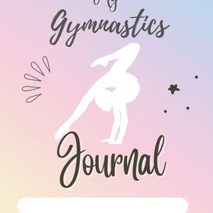 Gymnastics Meet / Competition Journal - Etsy
