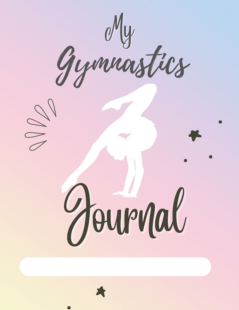 Gymnastics Meet / Competition Journal - Etsy