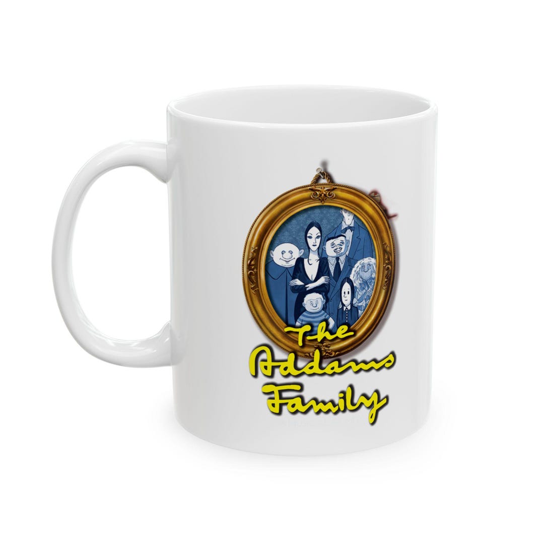 Addams Family Coffee Mug- Island Players - Etsy