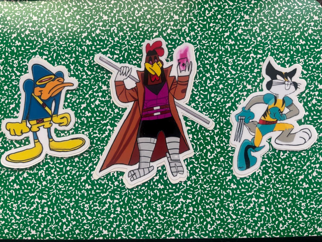 Looney X-men Decal Bundle - Etsy