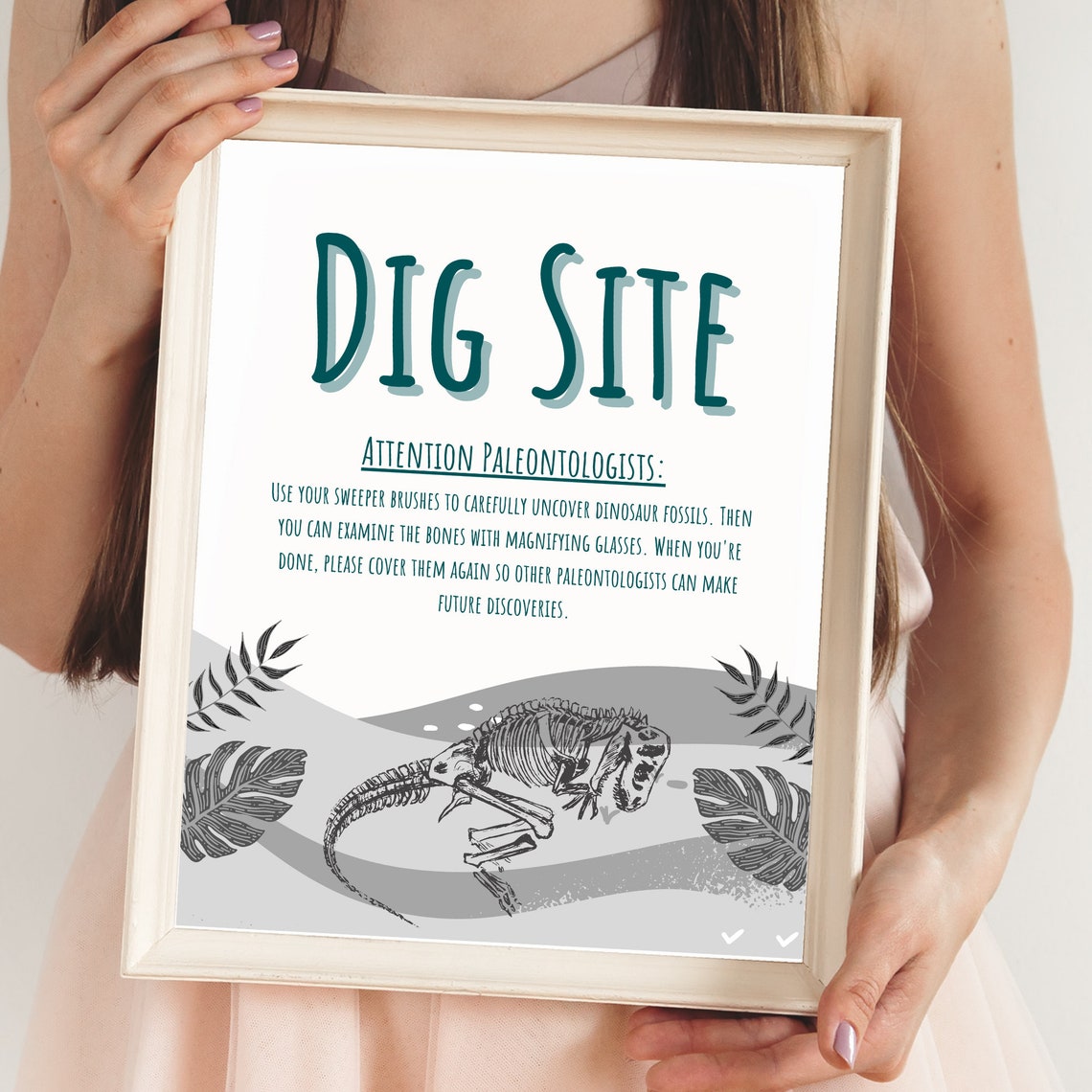 Set of Printable Party Signs/decor - DINOSAUR Theme Birthday, 8x10in ...
