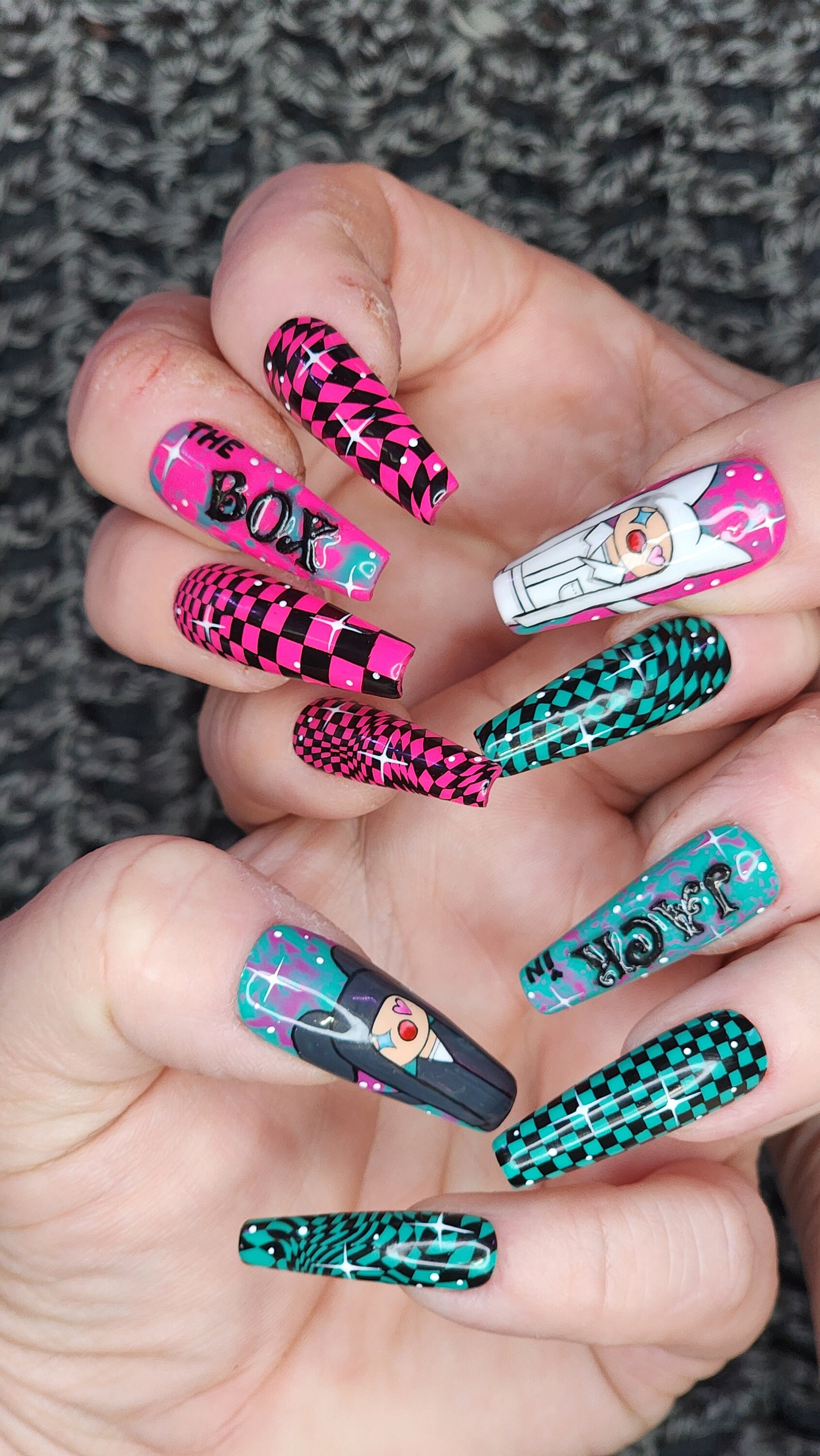 Jack in the Box J-hope of BTS Luxury Press on Nails - Etsy