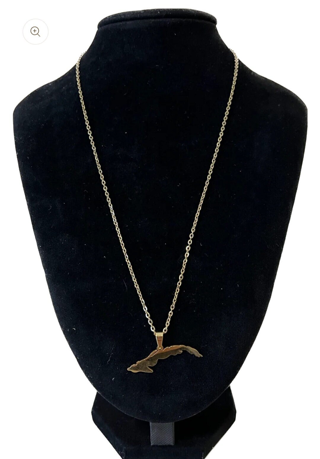 Cuba Map Chain in Stainless Steel - Etsy