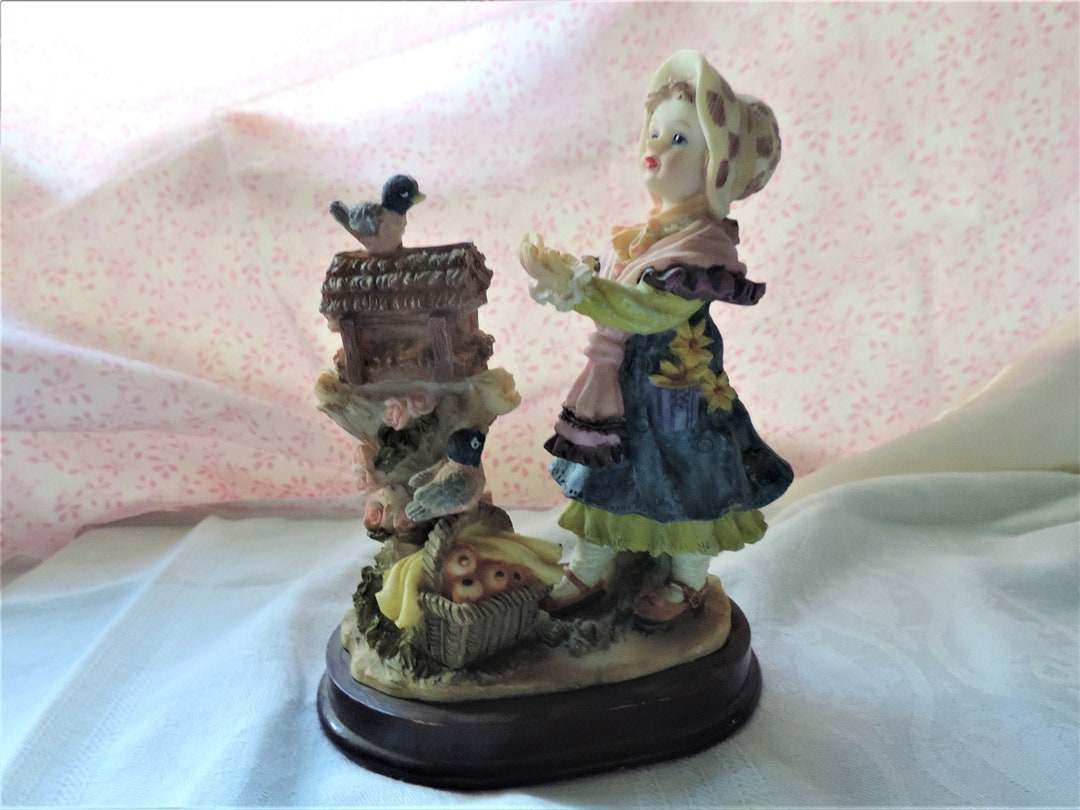 Bird Girl Statuette - Etsy