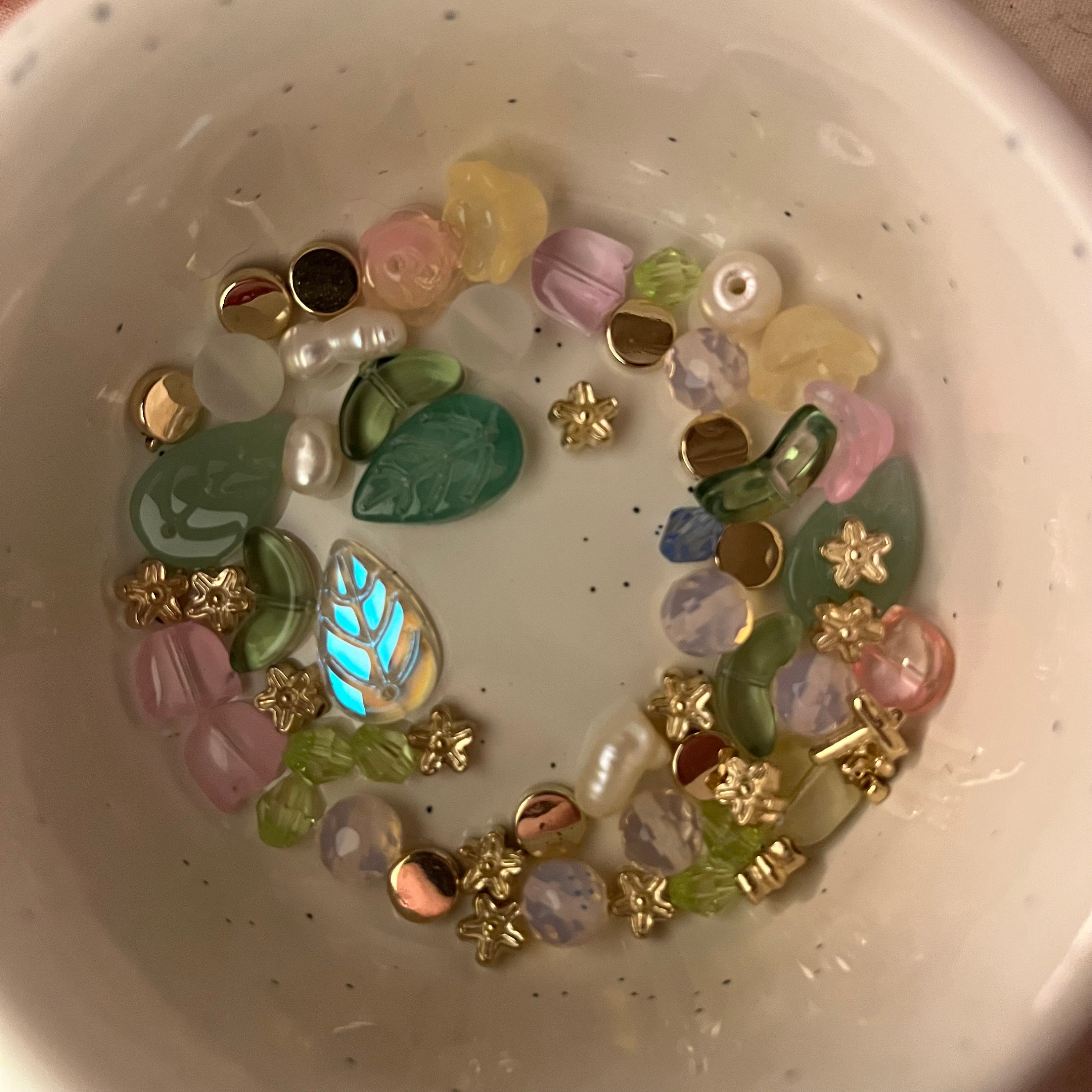 Fairycore Bead Soup Aesthetic Bead and Charm Mix for Crafting, Jewelry ...