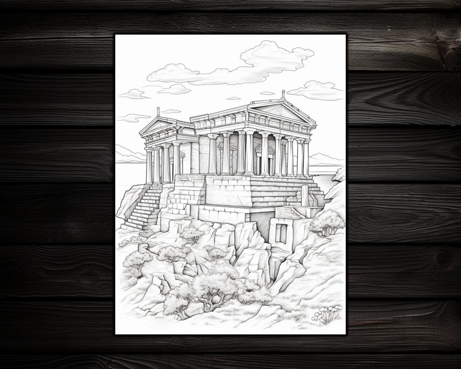 20 Ancient Civilization Coloring Pages | Egypt, Greece, and Maya | for ...
