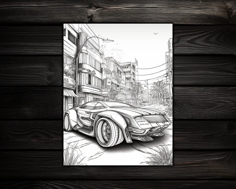 50+ Cyberpunk Coloring Pages | Coloring Pages for Kids and Adults ...