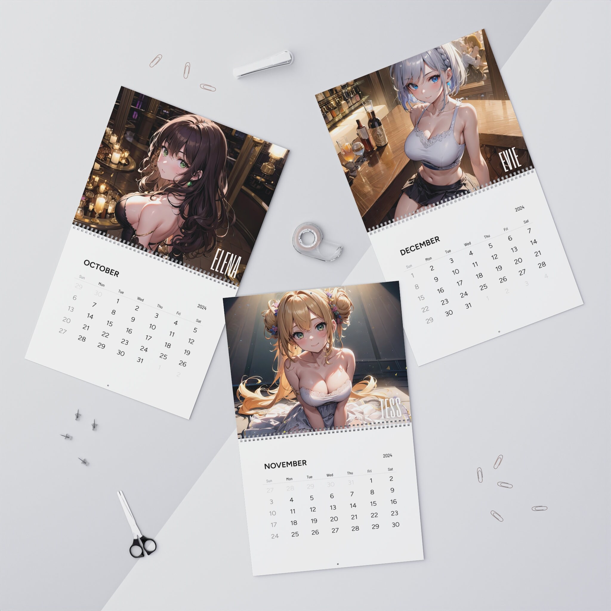 Aidols 2024 Wall Calendar - Etsy