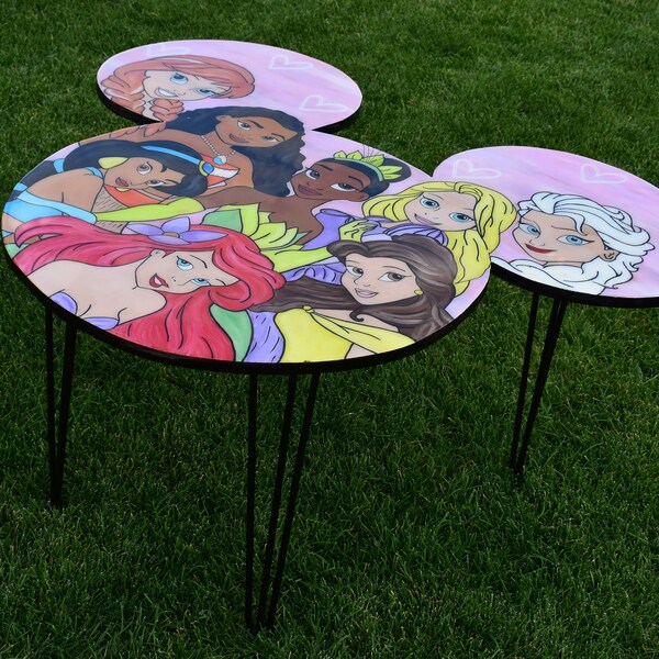 Custom Painted Table - Etsy