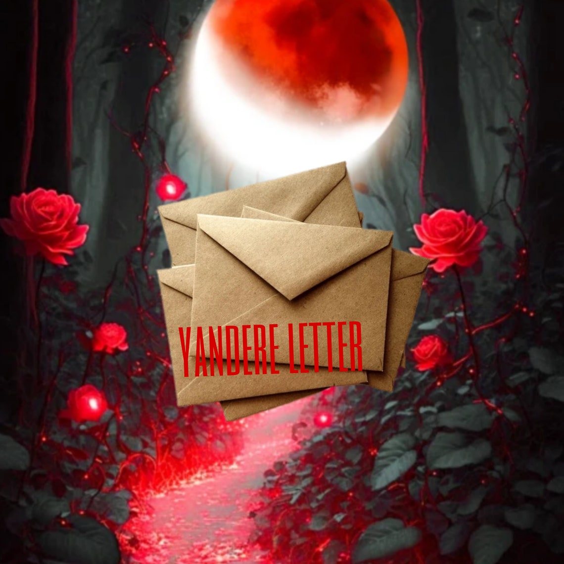Yandere Letter - Etsy