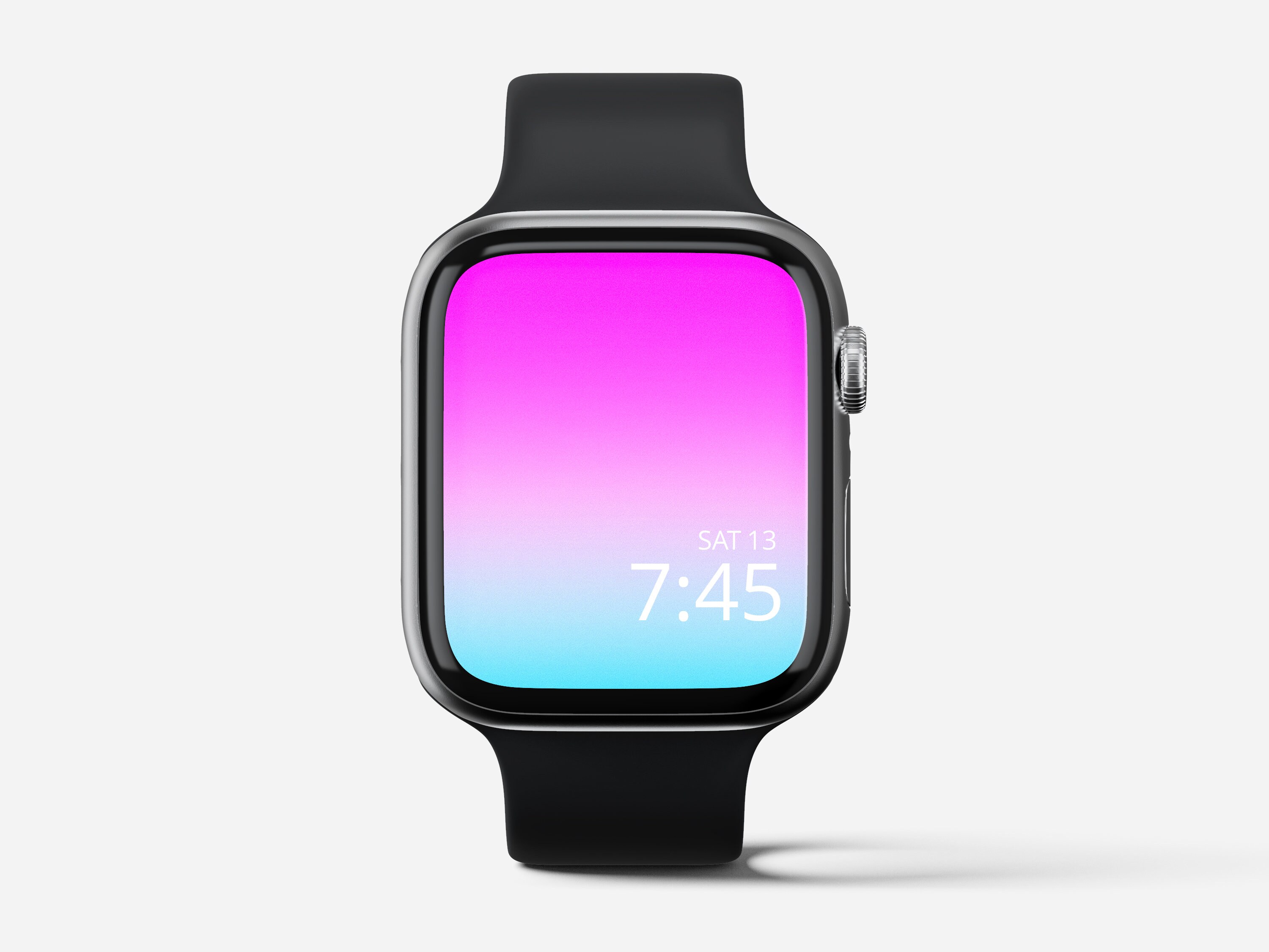 Gradient Watch Face 90s Watch Face Aesthetic Wallpaper for - Etsy