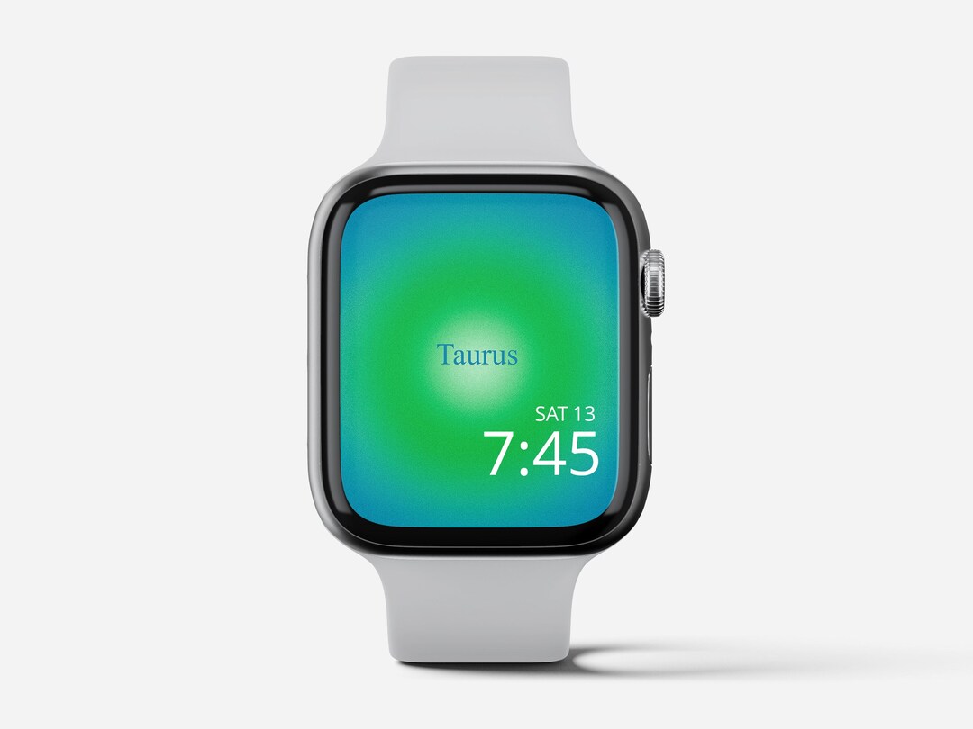 Zodiac Watch Face, Gradient Watch Face, Zodiac Sign Watch Face ...