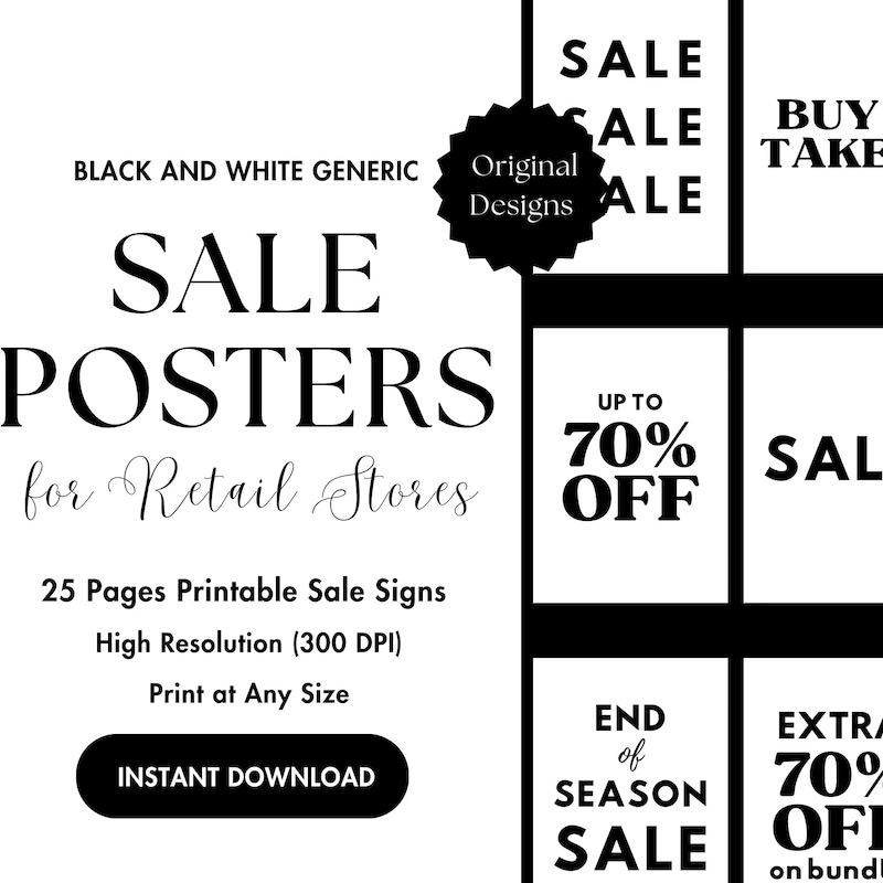 Retail Store Signs - Etsy