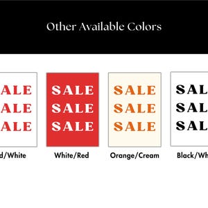 Sale Sign, Printable, Sign Download for Retail Shops / Boutiques ...