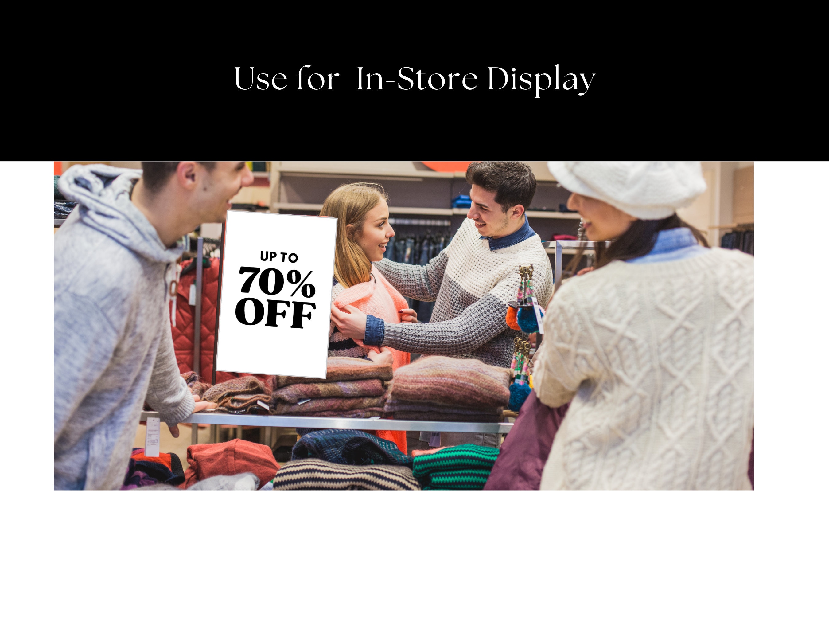 Sale Sign, Retail Sign, Printable, Sign Download for Retail Shops ...